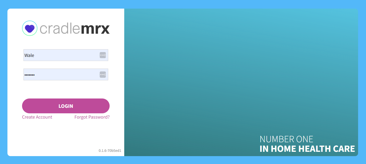 New CradleMRx Screens – Cradle Solution